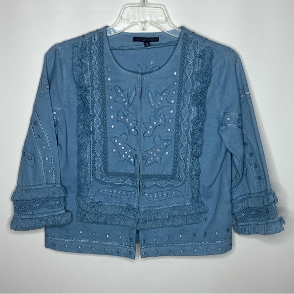 indigo moon | Jackets & Coats | Indigo Moon Threequarter Sleeve ...